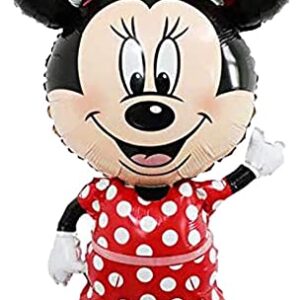 Minni-e Mouse Airwalker 46" Inch Jumbo Foil Mylar Birthday Balloon