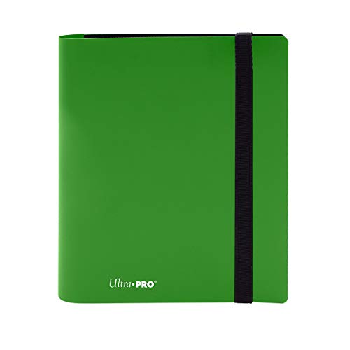 Ultra Pro E-15381 Eclipse 4 Pocket Pro Binder-Lime Green