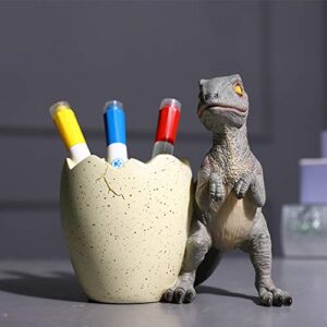 Yooce Dinosaur Pencil Holder Pen Cup Desk Organizer Athlon