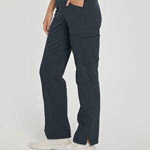 Urbane Impulse Slim Fit Extreme Stretch 4-Pkt Cargo Scrub Pants for Women 9207 Graphite