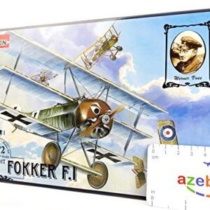 Fokker F.I German Fighter Aircraft WWI 1/72 Scale Plastic Model Kit Roden 017