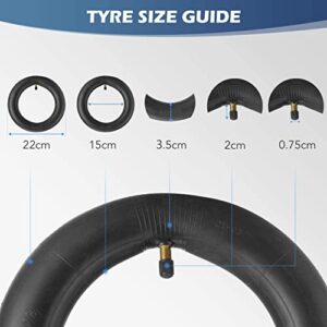 GLDYTIMES 8.5 inch Inner Tubes Outer Tires Compatible for Xiaomi Mijia M365 Electric Scooter - Suitable for All Types 8.5in Wheel (outer＆ inner tire)