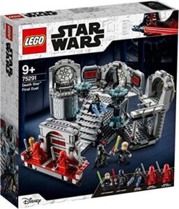 lego star wars: return of the jedi death star final duel 75291 building toy for hours of creative fun (775 pieces)