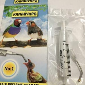 Birds Hand Rearing Feeding Gavage Crop Needle Syringe-Medication Cannula (1)