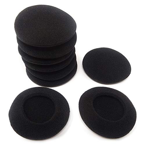 HONBAY 12PCS Replacement Earphone Sponge Pads Headphone Headset Covers (5cm/2inch)