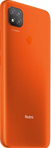 Xiaomi Redmi 9C - Smartphone 6.53 ", 3 GB + 64 GB, Dual Sim, Android 10.0, Arancione (Sunrise Orange)