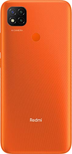 Xiaomi Redmi 9C - Smartphone 6.53 ", 3 GB + 64 GB, Dual Sim, Android 10.0, Arancione (Sunrise Orange)