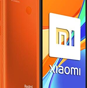 Xiaomi Redmi 9C - Smartphone 6.53 ", 3 GB + 64 GB, Dual Sim, Android 10.0, Arancione (Sunrise Orange)