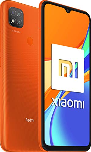 Xiaomi Redmi 9C - Smartphone 6.53 ", 3 GB + 64 GB, Dual Sim, Android 10.0, Arancione (Sunrise Orange)