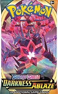 Pokemon Sword and Shield Darkness Ablaze Booster Pack (1 Booster Pack)