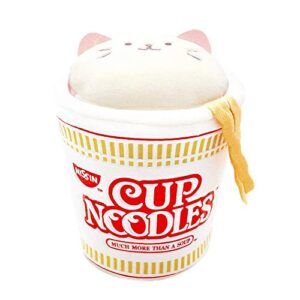 anirollz x nissin cupnoodle kittiroll 6" blanket plush soft squishy stuffed animal kitty