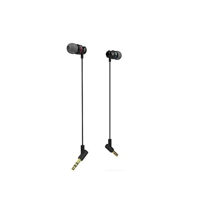 AMVR Noise Isolating Earbuds Earphones Custom Made Only for Oculus Quest 1 VR Headset, with 3D 360 Degree Sound in-Ear Headphones and Earphone Silicone Holders ( 1 Pair )