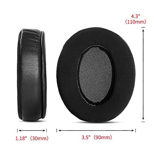 Replacement Upgraded Cooling-Gel Ear Cushion Ear Pads Compatible with SteelSeries Arctis 3 5 7 Arctis pro Wireless Gaming Headphones Earpads (Thick 30mm)