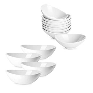 dowan bundle 3 oz cranberry sauce dipping bowls and 36 oz serving bowls