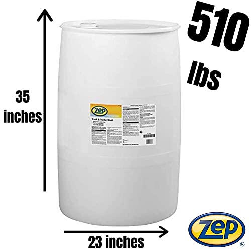 Zep Premium Truck and Trailer Wash - 55 Gallons (One Drum) 1041625 - Professional Strength Liquid Truck and Trailer Wash (Business ONLY, Delivered VIA Truck)