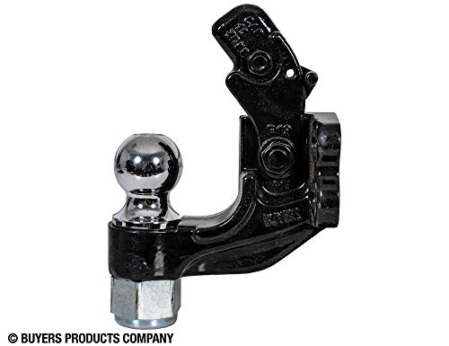 Buyers Products 15 Ton Combination Hitch - 2-5/16 Inch Ball (BH152516), Black