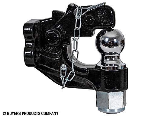 Buyers Products 15 Ton Combination Hitch - 2-5/16 Inch Ball (BH152516), Black