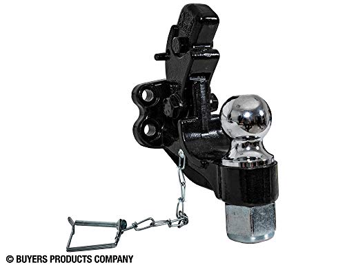 Buyers Products 15 Ton Combination Hitch - 2-5/16 Inch Ball (BH152516), Black