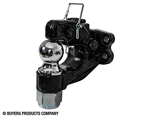 Buyers Products 15 Ton Combination Hitch - 2-5/16 Inch Ball (BH152516), Black