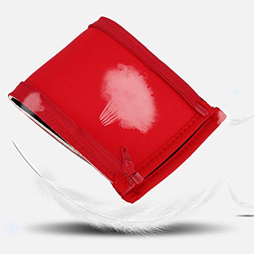 Replacement Headband Cushion Portable Original Quality Headset Headband Pad Cover Care Headphone Beam Anti-Slip Flexible Soft and Comfortable, Suitable for Iron Triangle M50(Red)