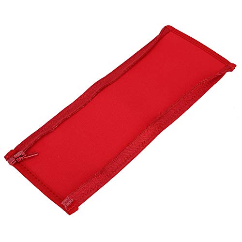 Replacement Headband Cushion Portable Original Quality Headset Headband Pad Cover Care Headphone Beam Anti-Slip Flexible Soft and Comfortable, Suitable for Iron Triangle M50(Red)