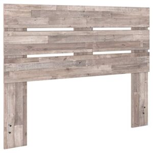 signature design by ashley neilsville platform, queen, light brown