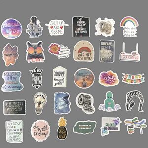 235 pcs Inspirational Words Stickers, Motivational Quote Stickers for Teens and Adults Trendy Vinyl Positive Stickers