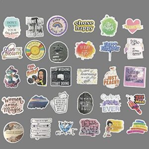 235 pcs Inspirational Words Stickers, Motivational Quote Stickers for Teens and Adults Trendy Vinyl Positive Stickers