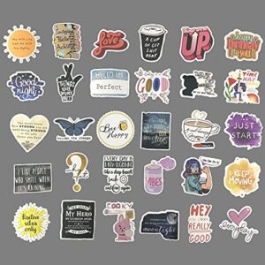 235 pcs Inspirational Words Stickers, Motivational Quote Stickers for Teens and Adults Trendy Vinyl Positive Stickers