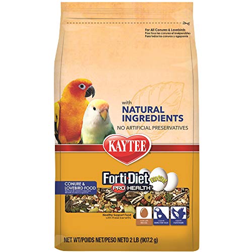 Kaytee Forti-Diet Pro Health Natural Eggcite Conure Food, 2 lbs.