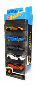 mattel hot wheels lamborghini 5 pack