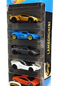 Mattel Hot Wheels Lamborghini 5 Pack