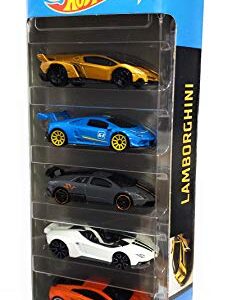 Mattel Hot Wheels Lamborghini 5 Pack