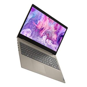 Lenovo Ideapad 3 Laptop, 15.6" Full HD Display, 10th Gen Intel Core i3-1005G1 Dual-Core Processor, 8GB DDR4 Memory, 256GB PCIe SSD, HDMI, Wi-Fi, Bluetooth, Webcam, Windows 10 Home, Almond