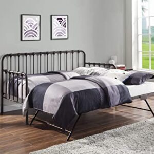 Lexicon Fafard Metal Daybed with Trundle