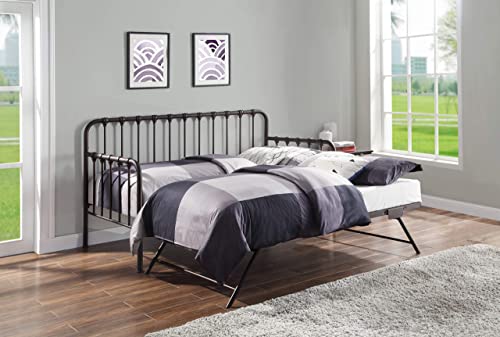 Lexicon Fafard Metal Daybed with Trundle