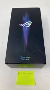 asus rog phone 3, 5g, international version (no warranty), 128gb+12gb, strix edition tencent version (black) - gsm unlocked