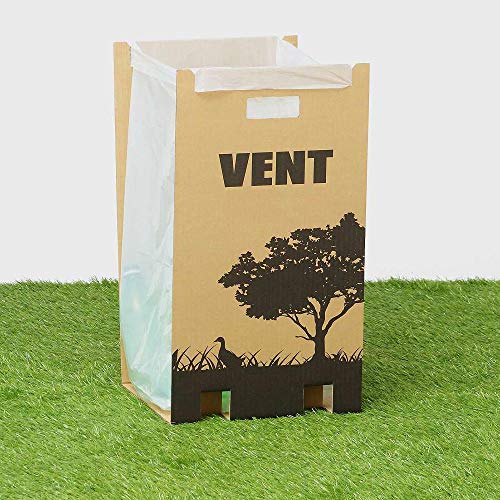 SANKA Forest Paper Dust Stand, 10.9 gal (45 L), Set of 3