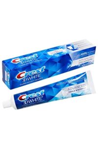 crest 3d white advanced triple whitening 5.6 oz 3 pack