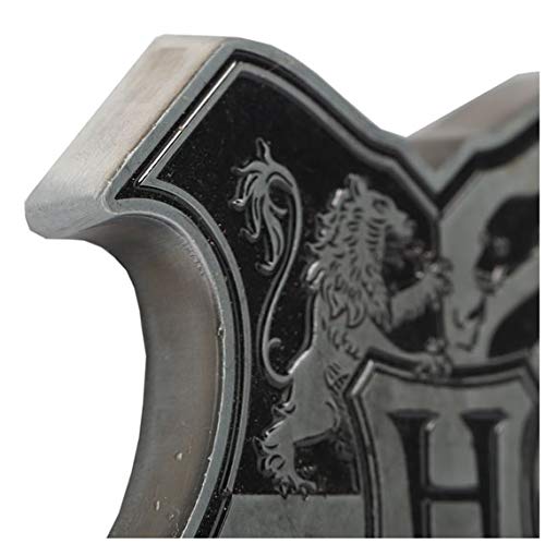 Open Road Brands Harry Potter Hogwarts Crest Cast Iron Wall Hook - Harry Potter Wall Hook for Coats, Jackets, Keys and More