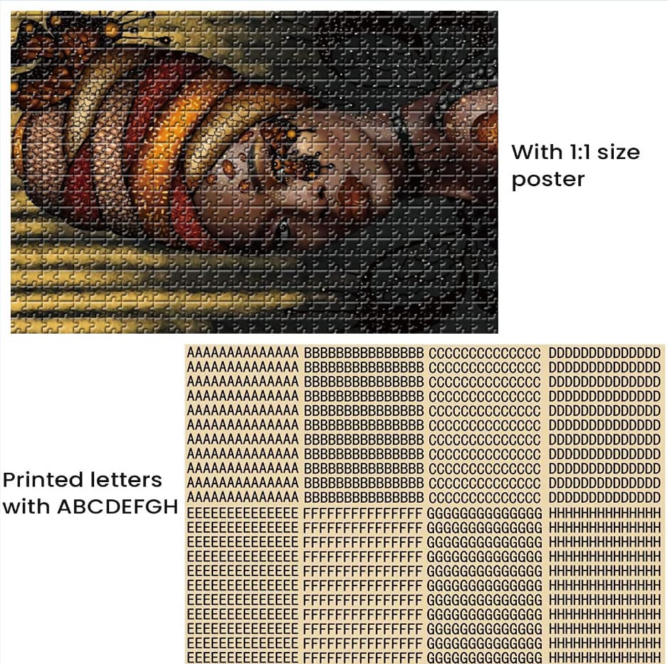 1000 Pieces Adult Wooden Puzzle African Woman Art Display Pattern DIY Puzzle Home Decoration for Friends…