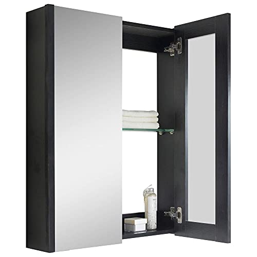 Fine Fixtures Vdara 24" Medicine Cabinets, Black