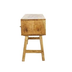 4D Concepts Java Desk, Rustic Natural