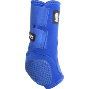 Classic Equine Flexion by Legacy2 Front Support Boots, Blue, Large