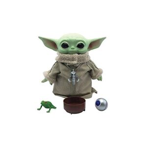 star wars the child baby yoda the mandalorian with 4 accessories 12" tall