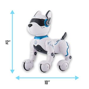 Remote Control Robot Dog Toy with Touch Function and Voice Control, Rc Dog Robots Toys for Kids 3,4,5,6,7,8,9,10 Year Old and up, Smart & Dancing Robot Toy, Imitates Animals Mini Pet Dog Robot