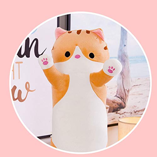 XIXIXI Cute Plush Cats Doll Soft Stuffed Pillow Doll Toy Gift for Kids Girlfriend Cat Stuffed Animals Cat Body Pillow…