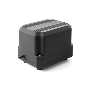 pondforse quiet air pump 475gph 30l/min 20w 4 outlets ajustable airflow for aquariums, fish tanks, hydroponic systems