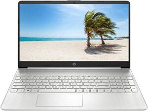 hp 15 laptop computer i 15.6" hd touchscreen display i 10th gen intel quad-core i5-1035g1 (>i7-8550u) i 8gb ddr4 512gb ssd i webcam hdmi win 10 + 16gb micro sd card