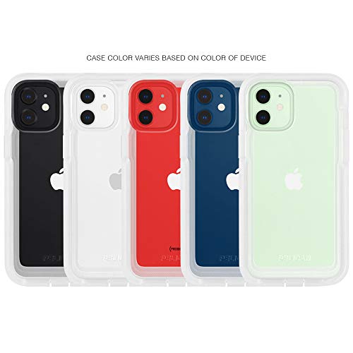 Pelican - VOYAGER Series - Case for iPhone 12 Mini (5G) - Military Drop Protection - Holster - 5.4 Inch - Clear